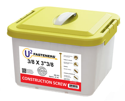 U2 Fasteners Construction Screws | Squares Hardware Inc