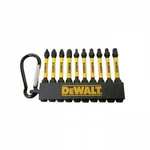 DEWALT DWA2MX2IRCARC, 2'' Mixed Impact Ready Carabiner Bit Set (10/Pkg ...
