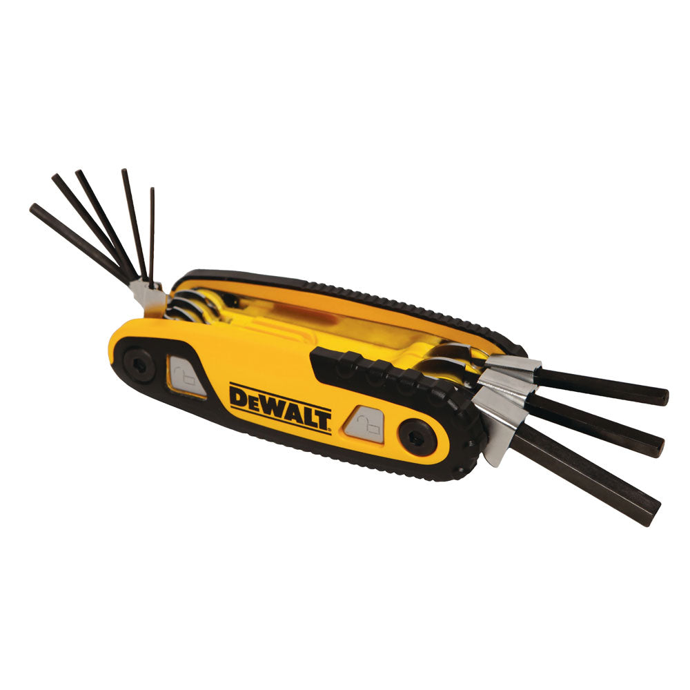 DEWALT DWHT70262M, Folding Locking Hex Key Set (SAE) – Squares Hardware Inc
