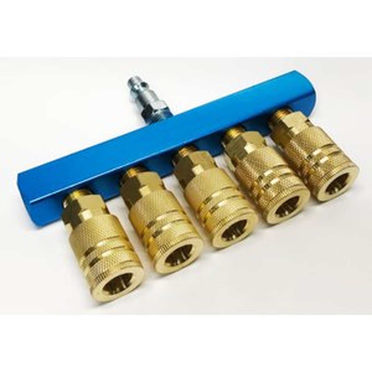 ROLAIR M-BAR5CP-14-1C, 5-Way Bar Manifolds with 5 Couplers, Plug ...