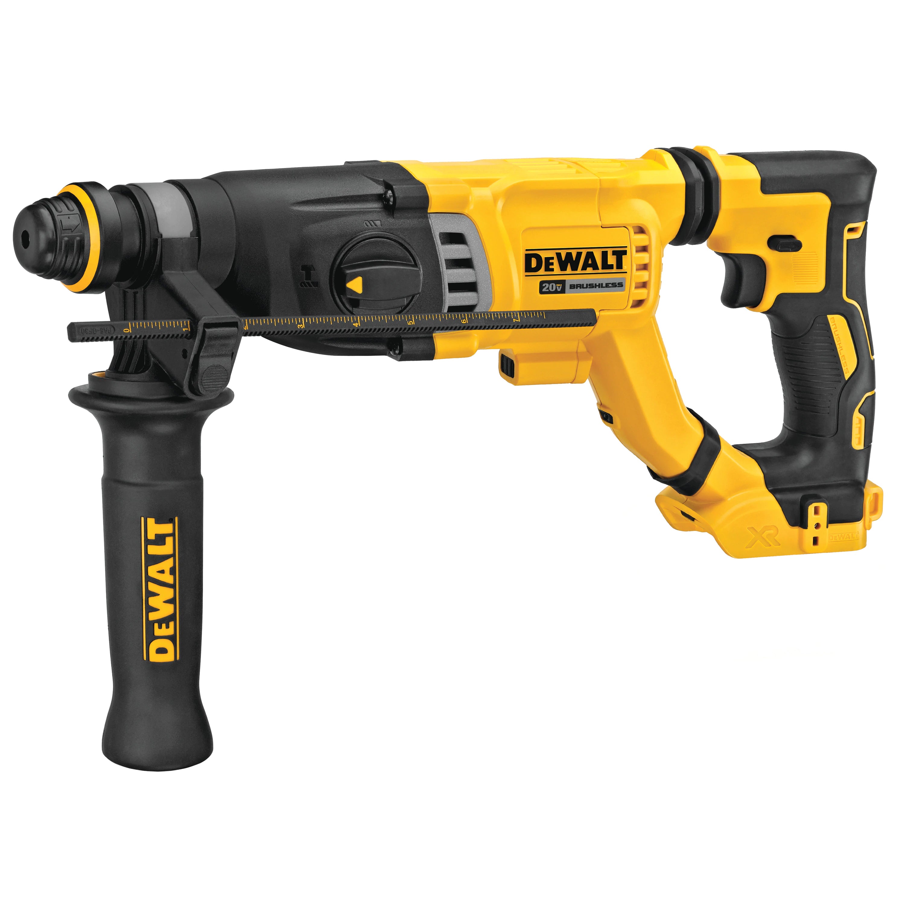 DEWALT DCH263B, 20V MAX XR Brushless 1-1/8" SDS PLUS D-Handle Rotary H ...